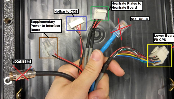 How do I wire a Touchscreen 8G Gauntlet?