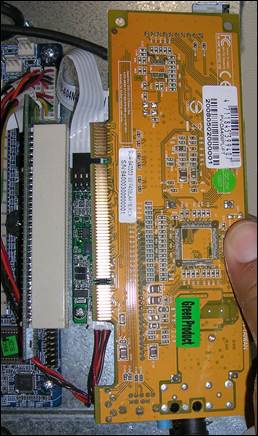 Why is MyEmbedded TV Screen Green?