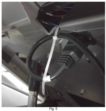 How do I route power cord and cables safely?