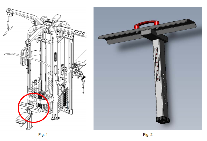 How to inspect Multi-Station Lat Pulldown Thigh Pad Slider Weld