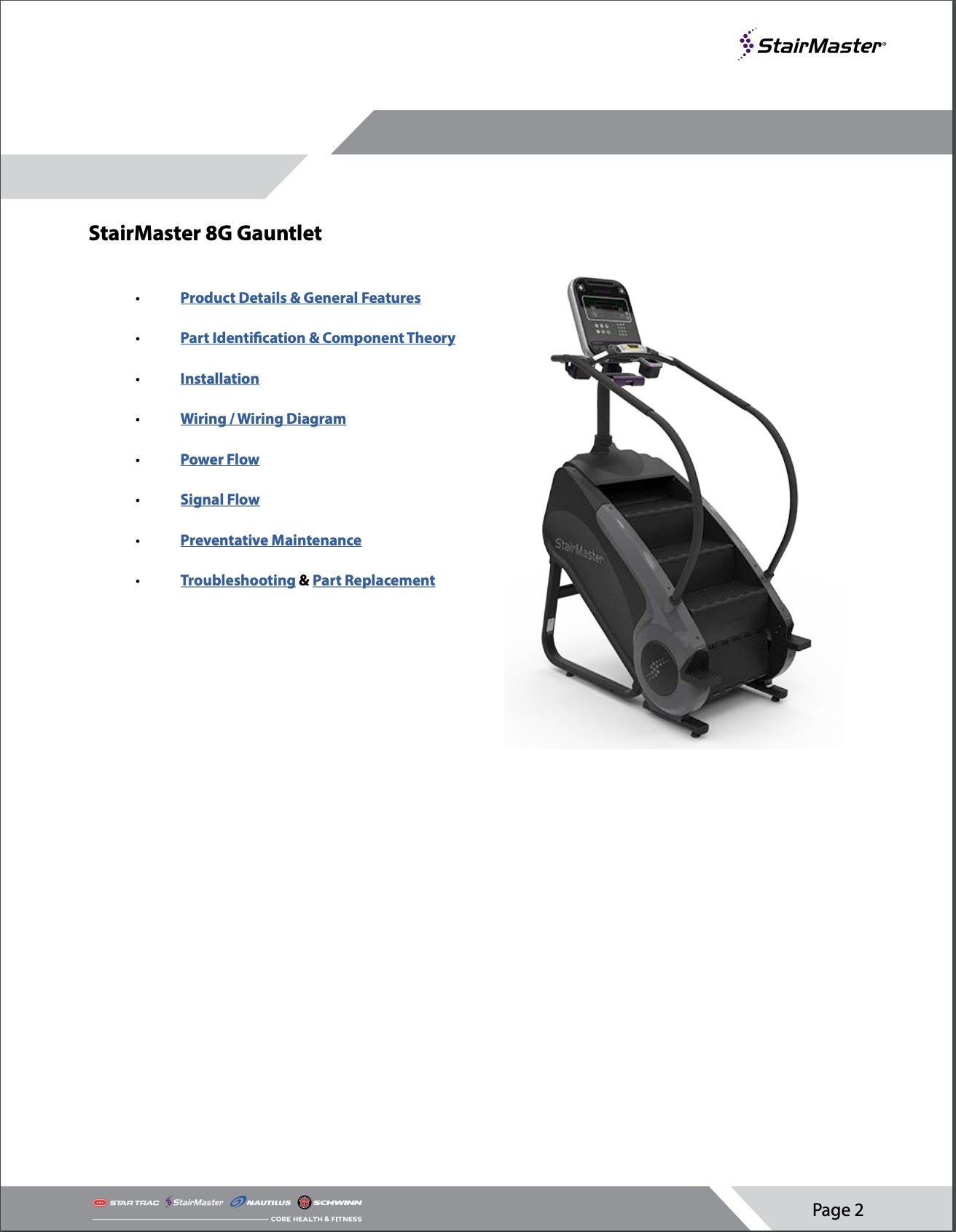 Setting up your 8G Stepmill