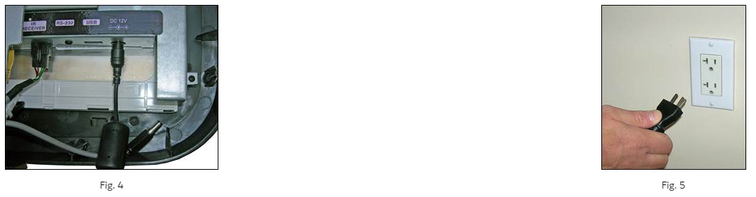 How do I test a PVS with an external power supply?