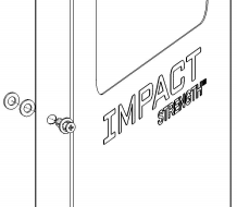 What is the Plastic to Metal Shroud Conversion on Impact units?