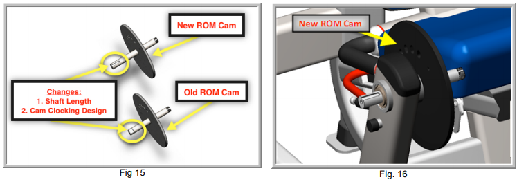 How do I install the cam w/keyway addition?