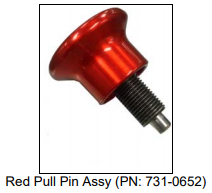 How do I replace the Red pull pin on the Triceps Press, Lat Pull Down ...