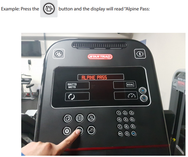 How do I perform a keypad test on the OpenHub LCD console?
