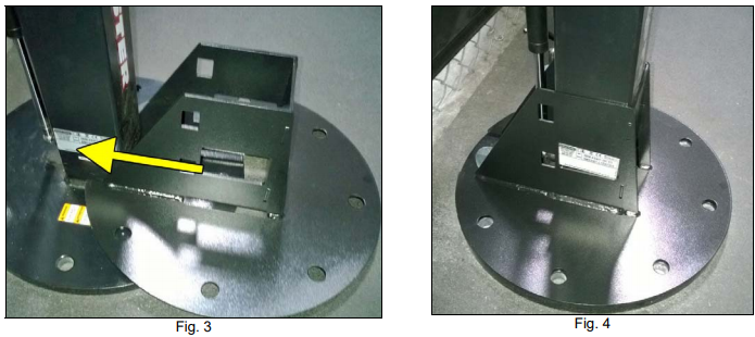 Tower Support Bracket Installation