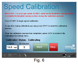 How do you perform an incline calibration on the E-TRe and E-TRxe ...