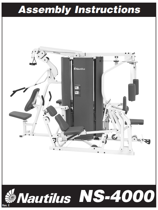 NS-4000 Assembly Manual