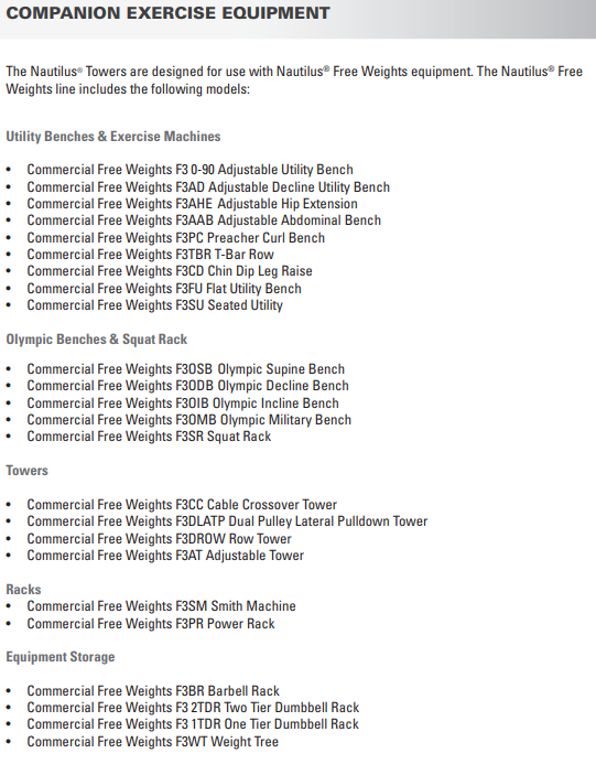Nautilus Tower Pods Configurations Assembly Manual